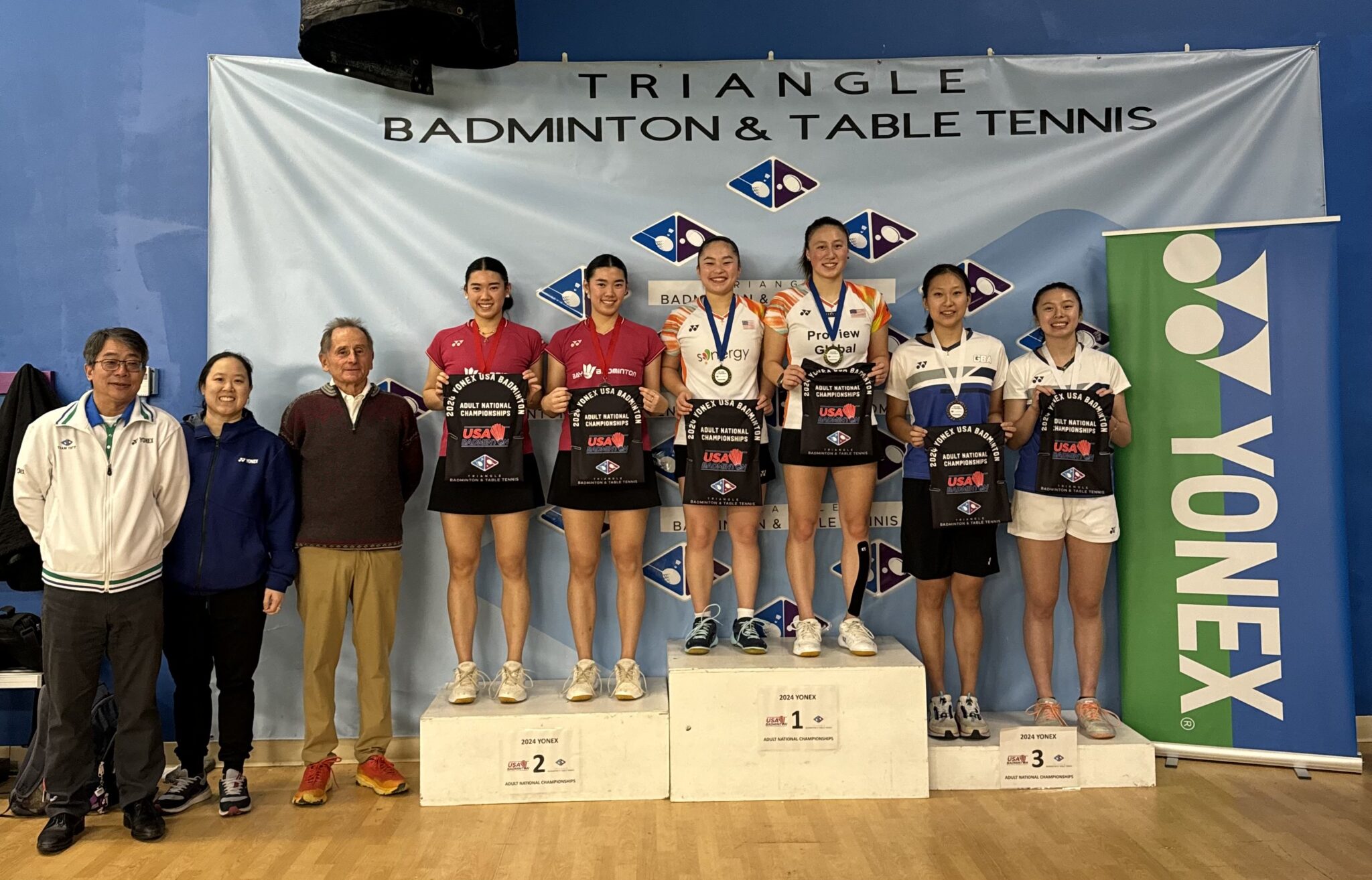 2024 YONEX U.S. Adult National Champions & 2025 Pan American Cup Team ...